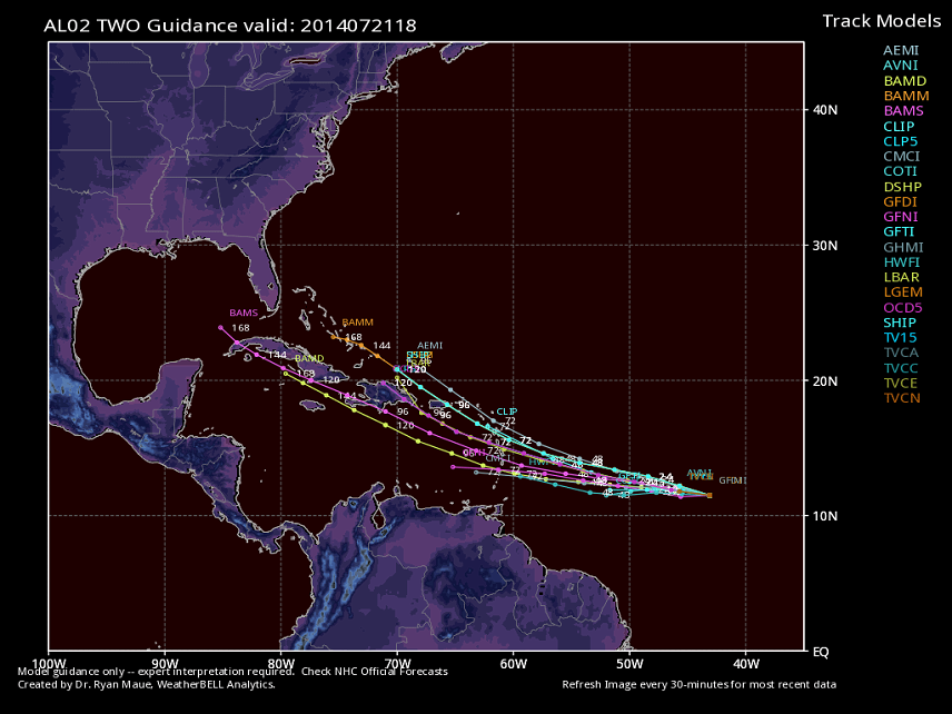 July 21: Tropical Activity Detected | WeatherNJ.com