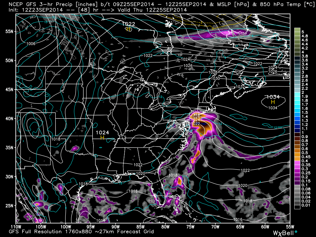 Sept 23: Coastal Storm Alert! | WeatherNJ.com