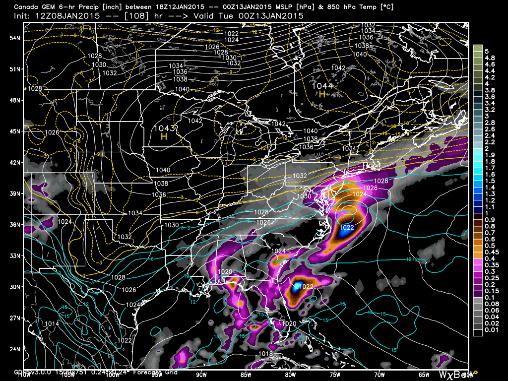 Jan 8: Clipper Approaching and Update on Next Week | WeatherNJ.com