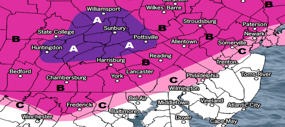 Ice Approaching NNJ/NWNJ | WeatherNJ.com