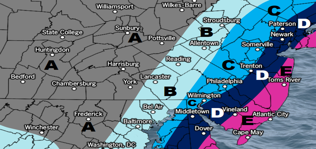 New Jersey Winter Storm Forming | WeatherNJ.com