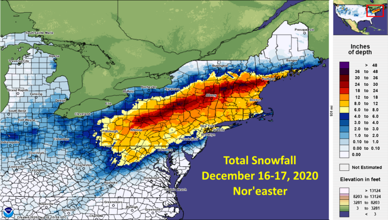 Major New Jersey Snow Storms | WeatherNJ.com
