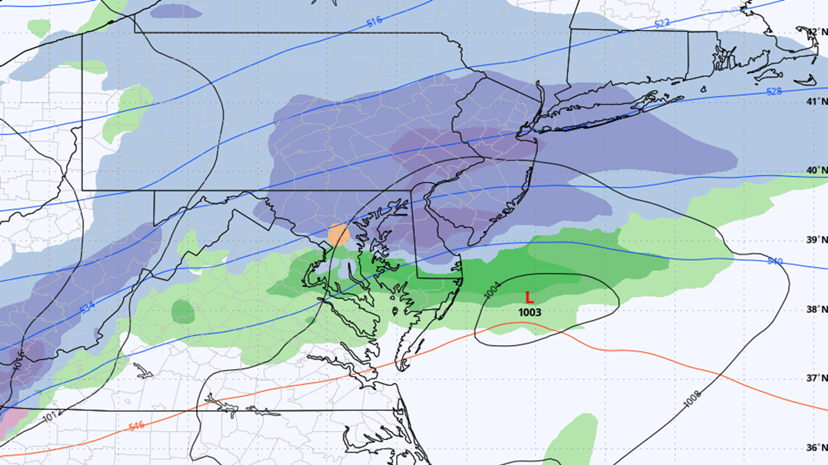 Saturday Morning Snow Developing | WeatherNJ.com