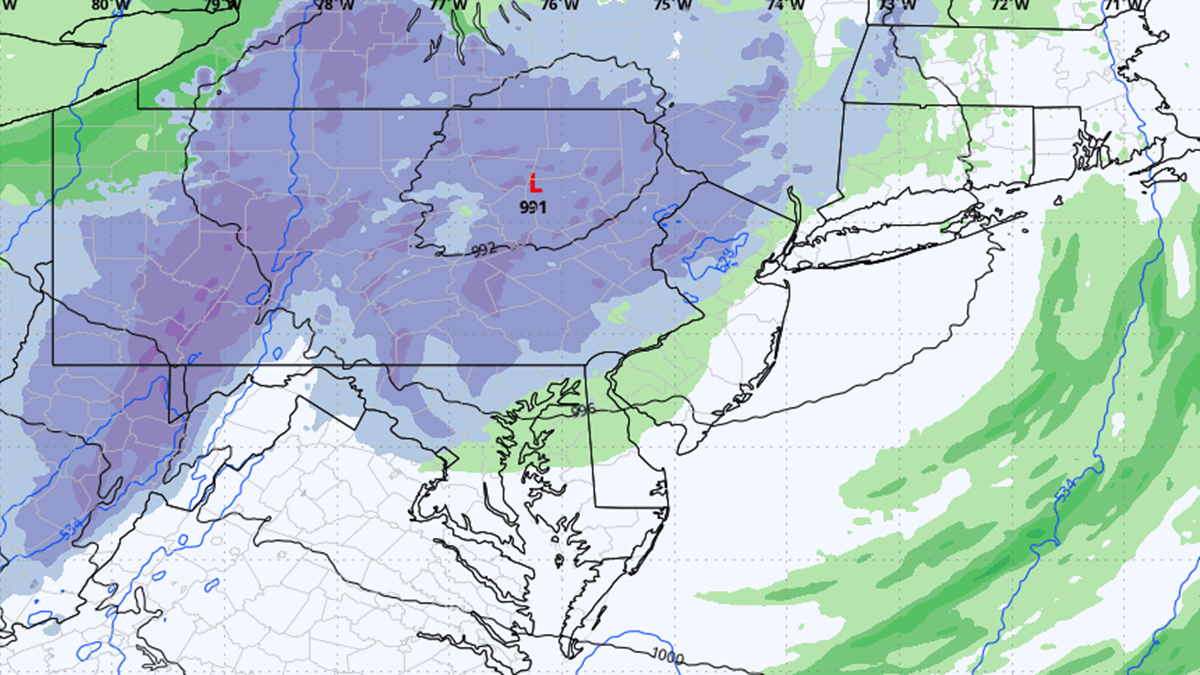 Snow and Rain Approaching | WeatherNJ.com